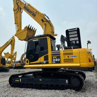 China 90% New Original Japan Komatsu PC240 Hydraulic Excavator 24Ton Earth-Moving Machinery Low Fuel Consumption Good Condition for sale