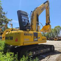 China Japan Original 20 Ton Used Komatsu PC200 PC200-8 Excavator Durable Construction Machinery Used Excavator for Farm Sale for sale