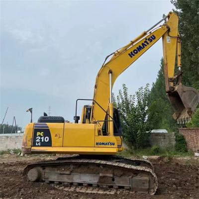 China 21 Ton Digger Machine Used Komatsu PC210LC Hydraulic Crawler komatsu PC 210 Used Excavators for Farm Sale for sale