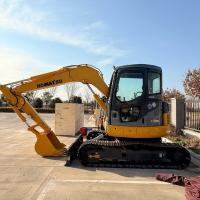 China Factory Direct Shipping Used Komatsu PC78 Mini Crawler Excavator Second Hand Hydraulic Digger Farm Used Excavator for Sale for sale