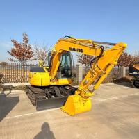 China Factory Direct Shipping Used Komatsu PC78 Mini Crawler Excavator Second Hand Hydraulic Digger Farm Used Excavator for Sale for sale