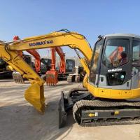 China Factory Direct Shipping Used Komatsu PC78 Mini Crawler Excavator Second Hand Hydraulic Digger Farm Used Excavator for Sale for sale