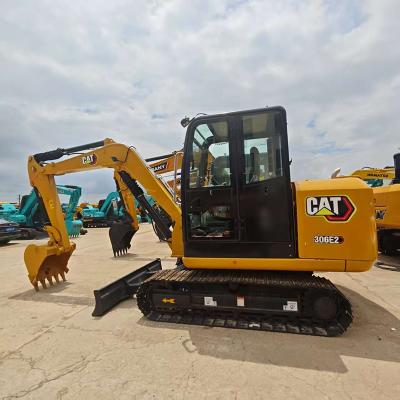 China Used Caterpillar CAT 306E2 6 Ton Mini Excavator Cheap Price Core Components Including Motor and Pump Used Excavator for Sale for sale