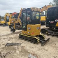 China Cheap Price Used CAT302 Mini Excavator 2Ton Small Crawler Digger Multifunctional Mini Excavator With Stable Performance for sale