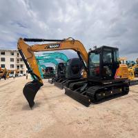 China Best Price Used SANY SY75C 7.5ton Mini Excavator SY75 SY70 SY60 SY55U SY205C SY75C SY215C SY235C Secondhand Excavator for Sale for sale