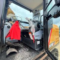 China Original China Made Used Sany Sy75C 75C Pro ISUZU Engine Excavator Low Price High Quality Construction Shovel Digger Stock for sale