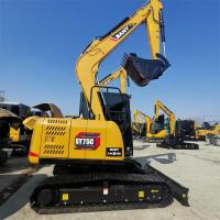 China Low Price Low Hours Sany SY75C 7.5Ton Crawler Hydraulic Compact Used Mini Excavator for Sale for sale