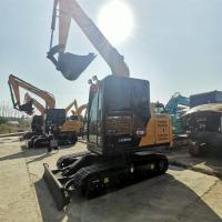 China Low Price Low Hours Sany SY75C 7.5Ton Crawler Hydraulic Compact Used Mini Excavator for Sale for sale