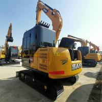 China Low Price Low Hours Sany SY75C 7.5Ton Crawler Hydraulic Compact Used Mini Excavator for Sale for sale