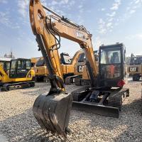 China Low Price Low Hours Sany SY55C 5.5Ton Crawler Hydraulic Compact Used Mini Excavator Machine for Construction for sale