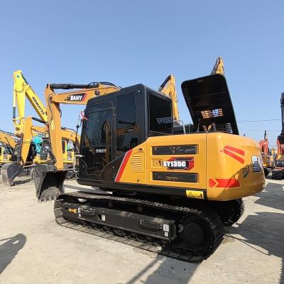 China Original Best Price Good Condition Sany SY135C 13Ton Crawler Hydraulic Low Hours Used Excavator in Stock for sale
