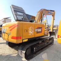 China Original Best Price Good Condition Sany SY135C 13Ton Crawler Hydraulic Low Hours Used Excavator in Stock for sale