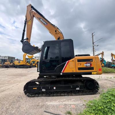 China High Quality Used Excavators SANY SY135C With CE Certificate Secondhand Mini Digger SANY SY75C SY95C SY135C SY155C for Sale for sale