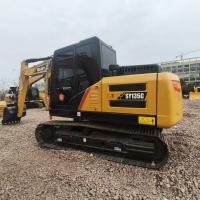 China Hot Selling High Efficiency Sany SY135C 13Ton Crawler Hydraulic Low Hours Used Excavator for Construction for sale