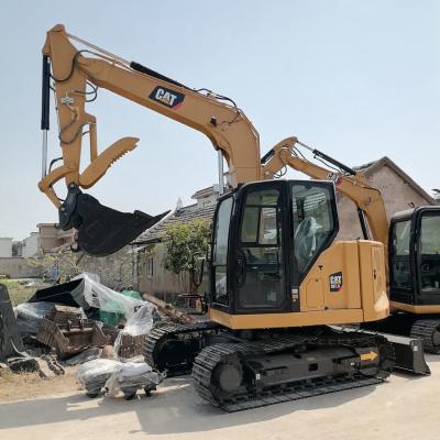 China Wholesale Price Used CAT307.5 Mini Excavator 7.5Ton Digger Caterpillar Construction Equipment Ready to Ship for sale