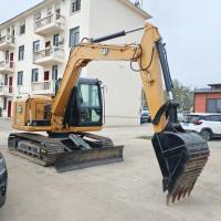 China CAT307E Mini Hydraulic Excavator 7Ton Operating Weight 7000kg Crawler Digger Construction Machine for sale