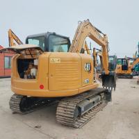 China CAT307E Mini Hydraulic Excavator 7Ton Operating Weight 7000kg Crawler Digger Construction Machine for sale