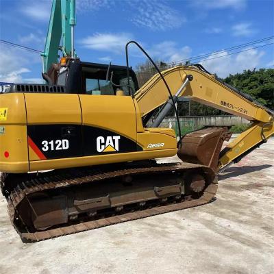 China Premium Used CAT 312D 12Ton Hydraulic Excavator Fully Inspected Durable Machine for Road Construction and Farm Work for sale