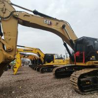China Original Caterpillar 374 74Ton Crawler Hydraulic Heavy Duty Low Hours Good Condition Used Excavator for Construction for sale