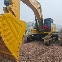 China Original Caterpillar 374 74Ton Crawler Hydraulic Heavy Duty Low Hours Good Condition Used Excavator for Construction for sale