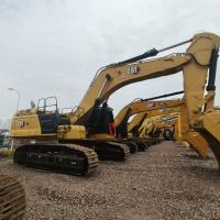 China Original Caterpillar 374 74Ton Crawler Hydraulic Heavy Duty Low Hours Good Condition Used Excavator for Construction for sale
