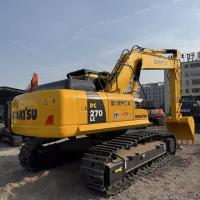 China Good Condition Komatsu PC270LC 27Ton Crawler Hydraulic Low Hours Used Excavator for Heavy Construction in Stock for sale