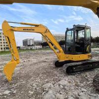 China Japan Original Mini Used Komatsu Pc55 Excavator 5.5Ton Crawler Digger for sale