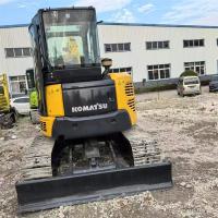 China Japan Original Mini Used Komatsu Pc55 Excavator 5.5Ton Crawler Digger for sale
