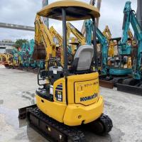 China Hydraulic Komatsu PC18MR Used Komatsu Excavator Small Digger Heavy Equipment 1.8T for sale