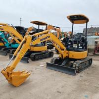 China 2T PC20MR Zero Tail Used Komatsu Mini Excavator Excavation Equipment For Engineering Construction for sale