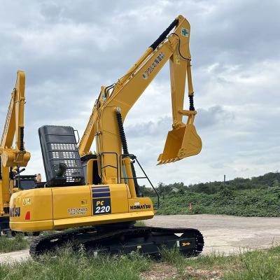 China 22 Ton Used Komatsu Excavator PC220 Crawler Second Hand Construction Machinery for sale
