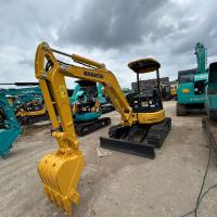 China Used Japanese Komatsu PC30MR Mini Excavator 3Ton Compact Hydraulic Crawler Digger with Zero Tail Swing for Garden Construction for sale