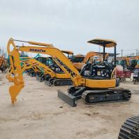 China Japan Komatsu PC35MR Mini Used Excavator Machine 3620kg Construction Equipment for sale