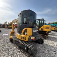 China Komatsu PC50MR Used Hydraulic Excavator Equipment 5Ton Mini Hydraulic Road Machinery for sale