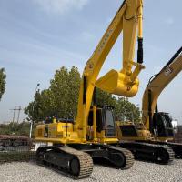 China 35 Ton large Used Komatsu Excavator PC350 Crawler Earthmoving Machinery for sale