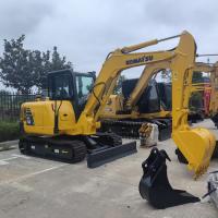 China Komatsu Second Hand Earth Moving Equipment PC56 Mini Excavator 5Ton for sale