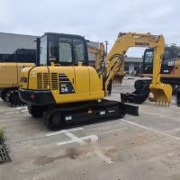China Komatsu Second Hand Earth Moving Equipment PC56 Mini Excavator 5Ton for sale