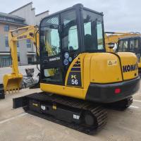 China Komatsu Second Hand Earth Moving Equipment PC56 Mini Excavator 5Ton for sale