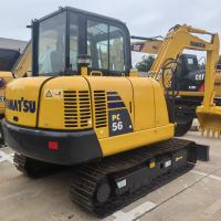 China Komatsu Second Hand Earth Moving Equipment PC56 Mini Excavator 5Ton for sale