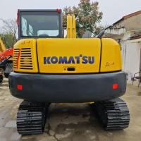 China Genuine Komatsu PC60 6Ton Mini Excavator Original Japanese Made Durable Hydraulic System 0.25-0.37m³ Bucket Low Working Hours for sale