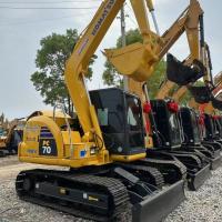 China Original Mini Used Komatsu Excavator PC70-8 7 Ton Heavy Equipment Dealers for sale