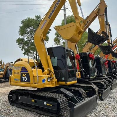 China Original Mini Used Komatsu Excavator PC70-8 7 Ton Heavy Equipment Dealers for sale