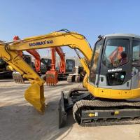 China Komatsu PC78-6 Used Track Excavator Second Hand Earth Moving Machinery 7.8Ton for sale