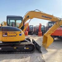 China Komatsu PC78-6 Used Track Excavator Second Hand Earth Moving Machinery 7.8Ton for sale