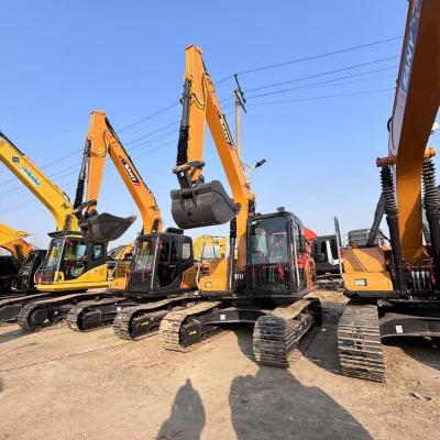 China SANY SY155C Second Hand Construction Equipment 103kN Pre Owned Mini Excavator 14100kg for sale