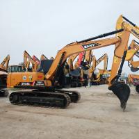 China SANY SY135C Pro 13Ton Crawler Excavator Isuzu Engine 86kW Powerful Hydraulic Digger for Construction for sale