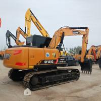 China SANY SY135C Pro 13Ton Crawler Excavator Isuzu Engine 86kW Powerful Hydraulic Digger for Construction for sale