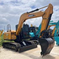 China Original SANY SY95C-9 Pro Small Excavator 0.38m3 Bucket Capacity Strong Digging Force 63.6kN Hydraulic Crawler Digger for sale
