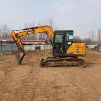 China Sany SY75C-9 Used Heavy Equipment Repossessed Mini Excavators Crawler 7 Ton for sale
