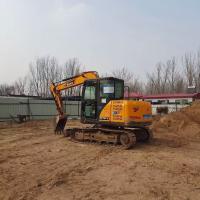 China Sany SY75C-9 Used Heavy Equipment Repossessed Mini Excavators Crawler 7 Ton for sale